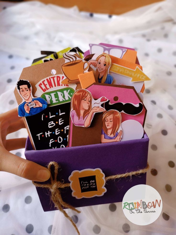 Friends theme Tag Box – Friends theme Tag Box – Zupppy
