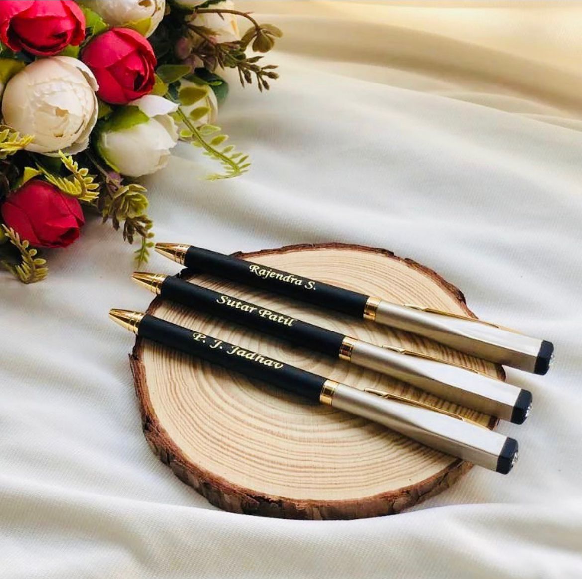 Customized Black Diamond Pen | Engraved Name Pen – Customized Black ...