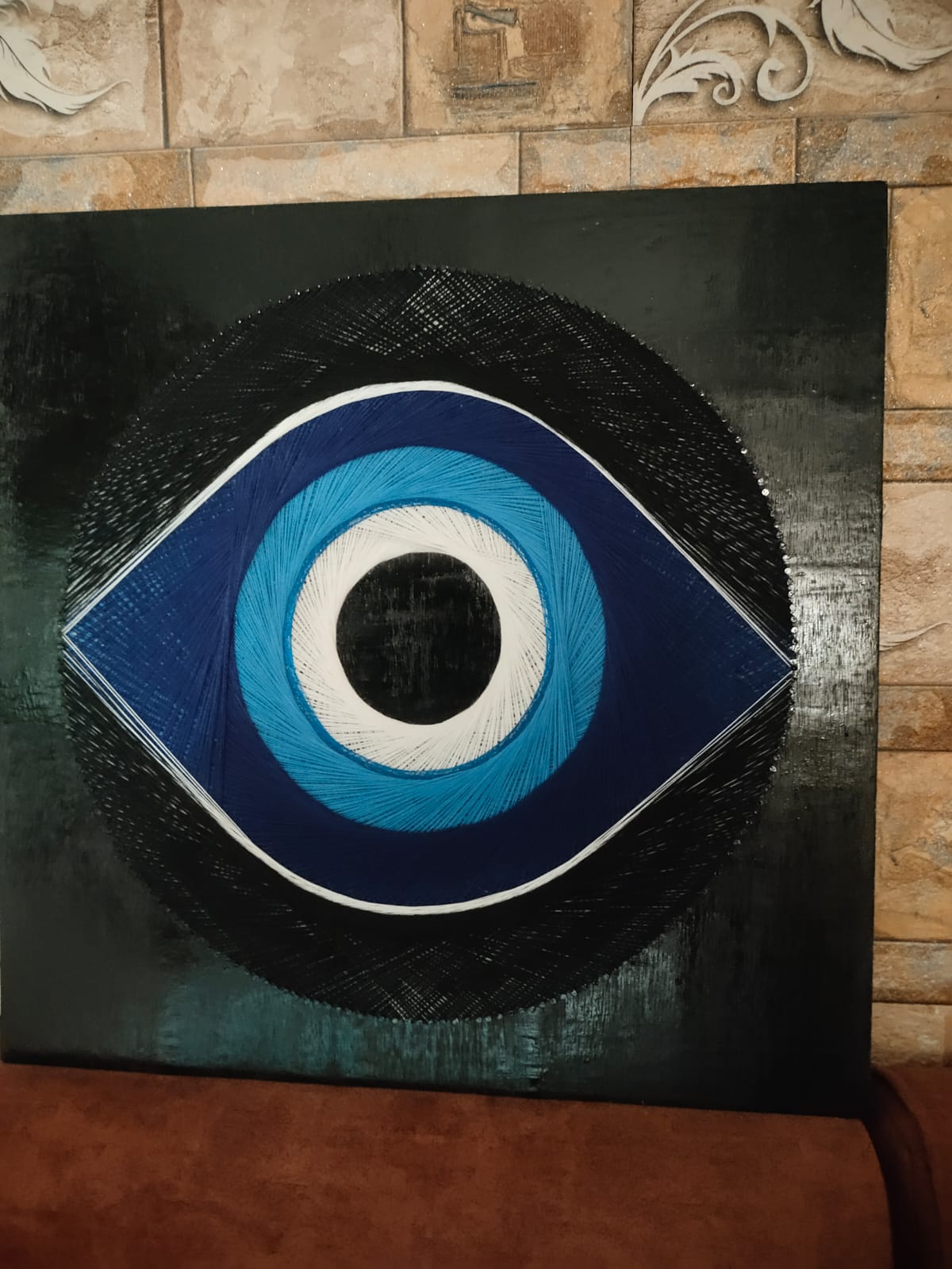 Evil Eye String Art with Frame: Unique Wall Decor for a Touch of Charm – Evil Eye String Art ...